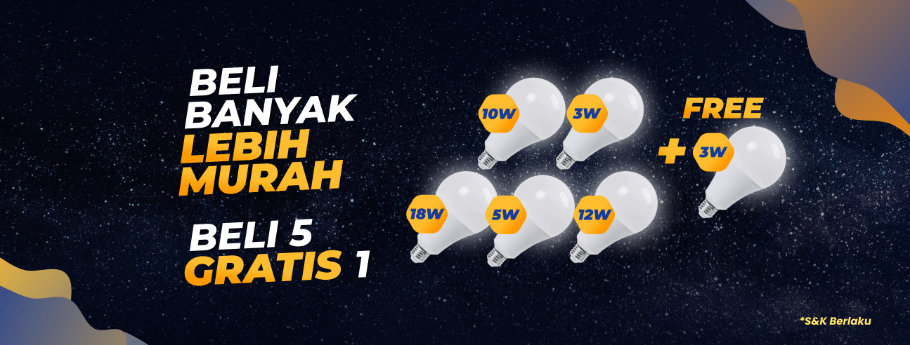 Anti Rugi, Beli LED Bulb di SMB | AlatUntuk
